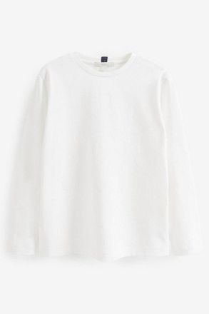 Next Langarmshirt Schweres Langarmshirt aus 100 % Baumwolle (1-tlg)