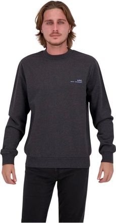 A.P.C. A.p.c., Homme, Sweatshirts et sweats &agrave; capuche, Gris, Taille: XL 39 Rue Madame SweaT-shirt