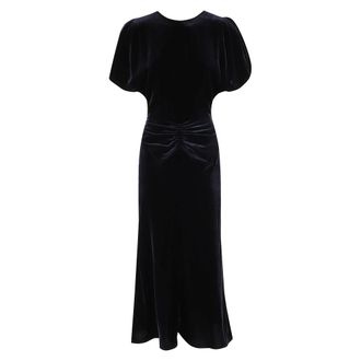 Victoria Beckham Bela Midikleid - - Dresses - Damen - Blau - M