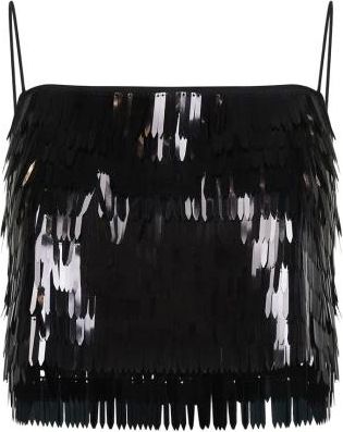 Self Portrait Femme, Tops, Noir, Taille: 34 FR Top