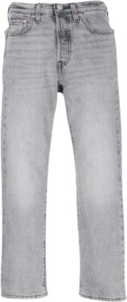 Levi's Femme, Jeans, Gris, Taille: W27 L30 501 Crop Ashed Out