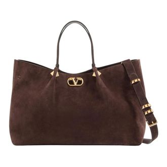 Valentino VLogo Large Tote - - Bags - Damen - Braun - ONE SIZE
