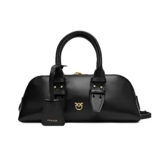 Pinko Pinko, Femme, Sacs, Noir, Taille: ONE Size Sac Bowling Horizontal