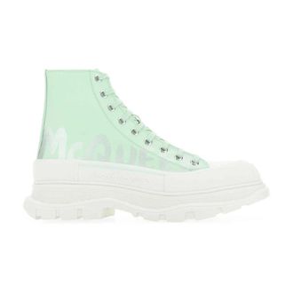 Alexander McQueen Gr&uuml;ne Meerleder Sneakers - - Shoes - Herren - Gr&uuml;n - 40 EU