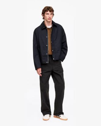 Arket Lockere Canvas-Hose -Schwarz
