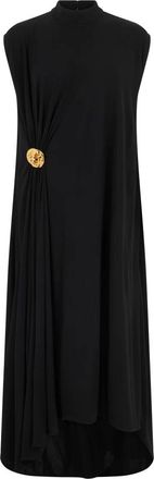 Bottega Veneta Femme, Robes, Noir, Taille: 34 FR Robe en jersey de viscose cr&ecirc;pe