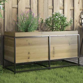 vidaXL Jardini&egrave;re 100x40x50 cm bois de pin impr&eacute;gn&eacute; - Vidaxl