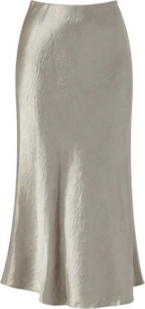 Max Mara Femme, Jupes, Gris, Taille: 36 FR Alessio Midi Skirt