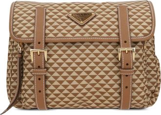 Prada Re-Nylon Umhängetasche - Nude