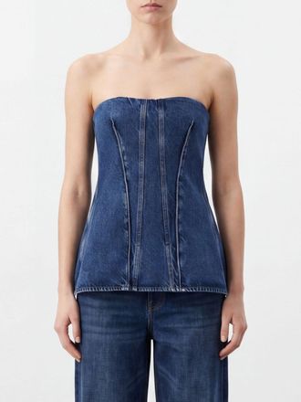 A Gold E Top Femme couleur Bleu