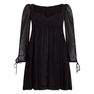 Philosophy di Lorenzo Serafini Elegantes kurzes Kleid mit herzf&ouml;rmigem Ausschnitt - - Dresses - Damen - Schwarzk - M