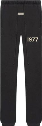 Fear of God Homme, Pantalons, Noir, Taille: 2XS Essentials 1977 Pantalons de surv&ecirc;tement