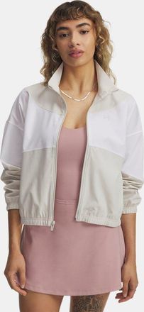 Under Armour Rival Woven Jacke für Damen Summit Weiß / Weiß / Summit Weiß XXL