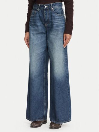 Tommy Hilfiger Jeans Indie WW0WW48567 Blau Wide Leg