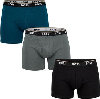 HUGO BOSS Homme, Sous-v&ecirc;tements, Multicolore, Taille: S Lot de 3 boxers