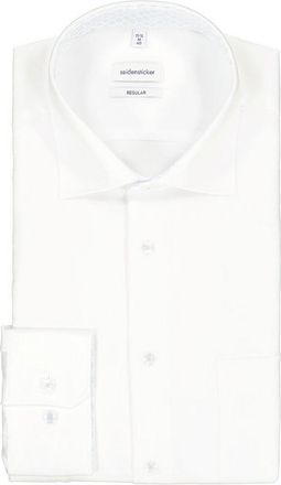 Seidensticker Seidensticker Herren Hemd wei&szlig; Baumwolle