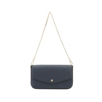 Pourchet Femme, Sacs, Bleu, Taille: ONE Size Club Clutch