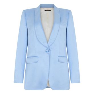 Tom Ford Blazer mit fallendem Revers - - Jackets - Damen - Blau - S