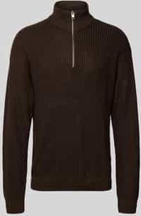 Jack & Jones Strickpullover mit Reißverschluss Modell KAITO