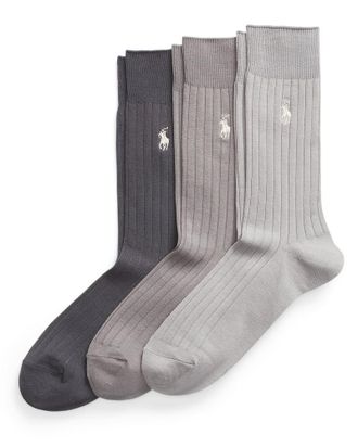 Ralph Lauren 3er-Pack Ripp-Socken aus einem soften Baumwoll-Mix in