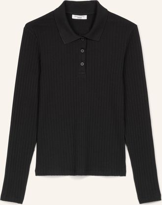 Marc O'Polo Denim Marc Opolo Denim Polo-Longsleeve schwarz