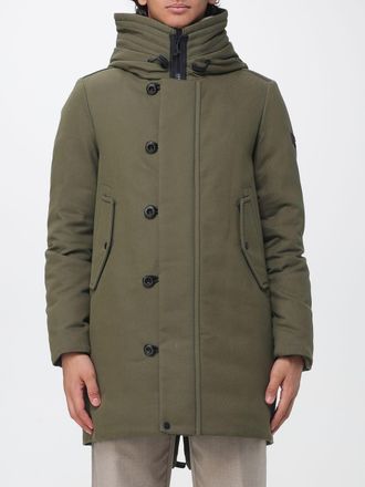 Peuterey Wasserabweisender knielanger Parka Kasa Ki mit Pelzkragen