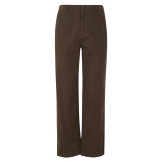 Dunst Chino droit - Homme - Pantalons - Brun - Taille: L