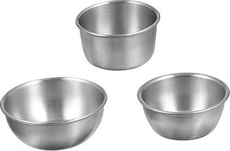 Garneck 3 Pi&egrave;ces Coupelles &agrave; Sauce Acier Inoxydable R&eacute;cipients Alimentaires Pour Sauces Et Assaisonnements Pour Entr&eacute;e Et Cuisine Quotidienne Ramequins Polyva