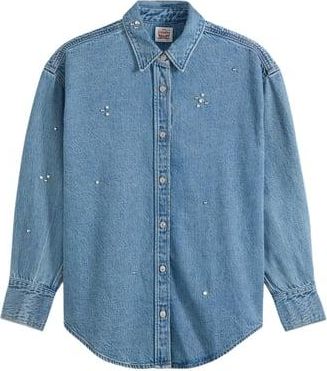 Levi's Chemise col classique en coton m&eacute;lang&eacute;