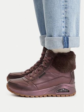Skechers Schn&uuml;rschuhe Uno Rugged 167821/BRN Violett