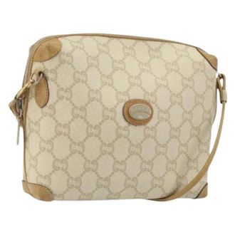 Gucci Sac Bandouli&egrave;re Vintage Pre-owned - Femme - Pre-owned - Beige - Taille: ONE Size
