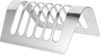 Artibetter Hemobllo Brotst&auml;nder aus Edelstahl Toasthalter mit 6 Schlitzf&auml;chern Bruch und Verformungsbest&auml;ndig K&uuml;chenregal f&uuml;r Arbeitsplatte und Schreibtisch Viel