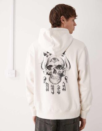 Rvca All Seeing - Kapuzenpullover in Salzwei&szlig;