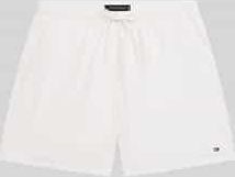 Tommy Hilfiger Regular Fit Badehose mit Logo Stitching