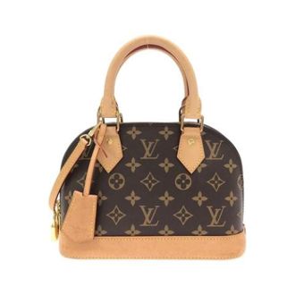 Louis Vuitton Sac &agrave; main vintage Louis Vuitton en toile enduite pr&eacute;-poss&eacute;d&eacute; - Femme - Pre-owned - Brun - Taille: ONE Size