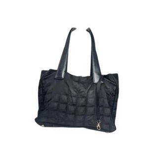 Chanel Pre-owned Vintage Canvas Tote Bag - - Pre-owned - Damen - Schwarzk - ONE SIZE