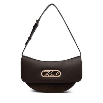 Karl Lagerfeld Handtasche KARL LAGERFELD B4W30336 Dunkelbraun