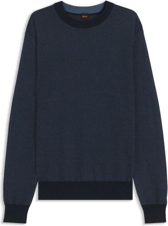 Boss Orange by Hugo Boss Herren, Strickwaren, Blau, 2XLGröße