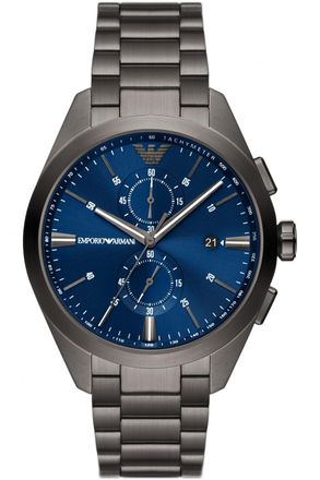 Emporio Armani AR11481 Claudio Blaues Zifferblatt Chronograph Herrenuhr