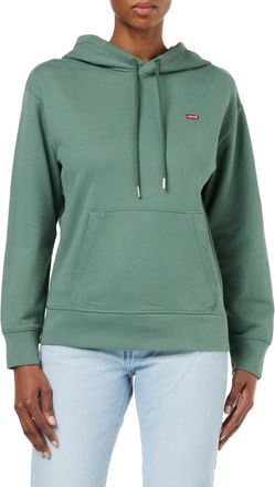 Levi's Damen Standard Sweatshirt Hoodie Kapuzenpullover,Dark Forest,XS