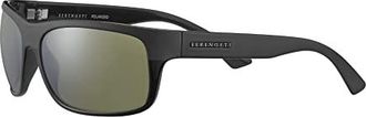 Serengeti Eyewear Pistoia Noir mat brillant/min&eacute;ral polaris&eacute; 555 nm Taille unique, Noir mat brillant/min&eacute;ral polaris&eacute; 555 nm, Taille unique