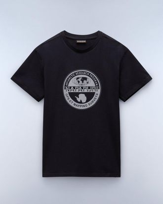 Napapijri S-Bollo Herren Kurzarm T-Shirt mit Grafikdruck
