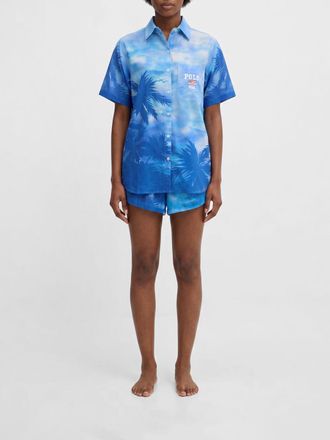 Polo Ralph Lauren Ensemble Femme couleur Bleu