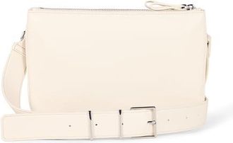 Amazon Essentials Sac à bandoulière minimaliste pour femme, écru, taille unique