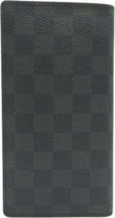 Louis Vuitton Portefeuille Brazza Pre-owned - Homme - Pre-owned - Noir - Taille: ONE Size