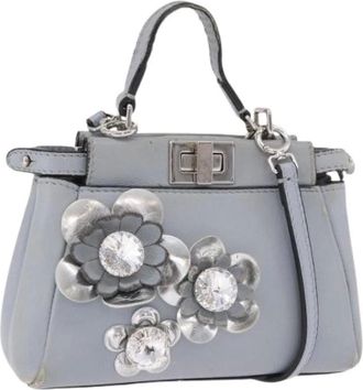 Fendi Sac bandouli&egrave;re vintage Pre-owned - Femme - Pre-owned - Bleu - Taille: ONE Size