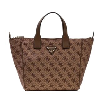 Guess Adrian Logo Kleine Tote - - Bags - Damen - Braun - ONE SIZE