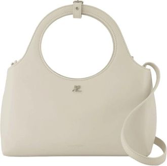 Courr&egrave;ges Femme, Sacs, Blanc, Taille: ONE Size Sacs &agrave; main