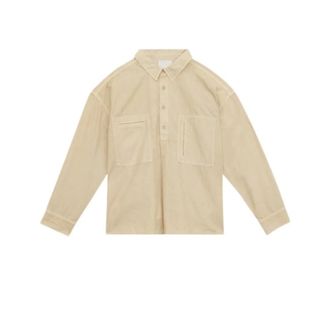 Isabel Marant Baumwoll-Arbeitshemd - - Shirts - Herren - Beige - XS