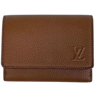 Louis Vuitton Portefeuille Pre-owned (tri-fold) - Homme - Pre-owned - Brun - Taille: ONE Size